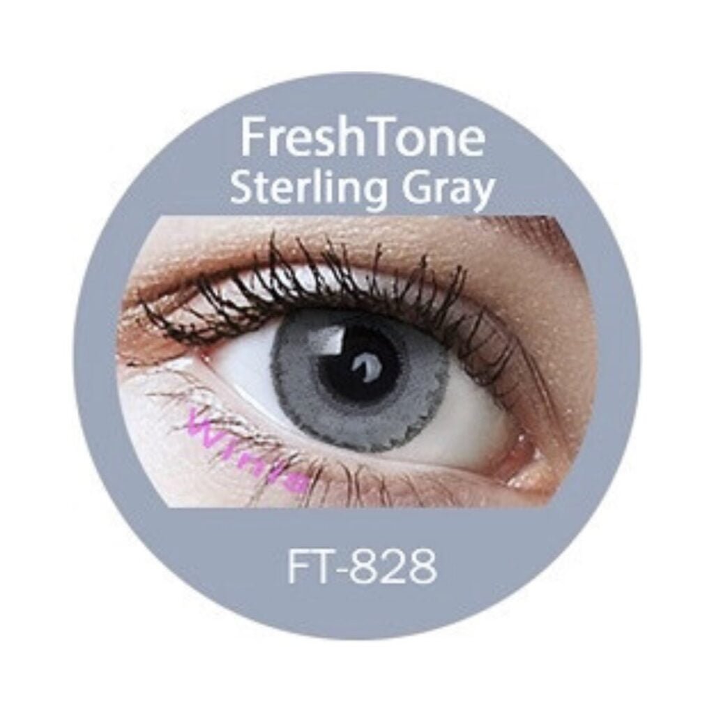 FreshTone Blends Contact Lenses - Sterling Gray | Roar Beauty Store