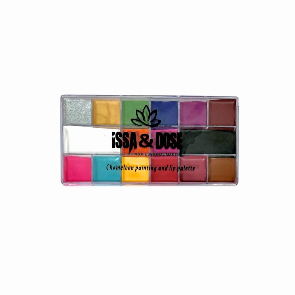 Issa & Dose 16-Colour Chameleon Painting and Lip Palette | Roar Beauty ...
