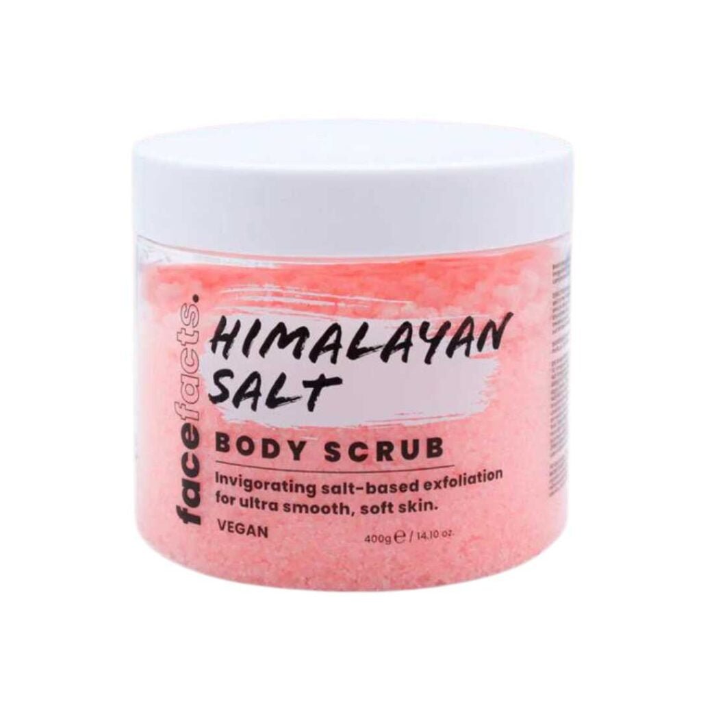 Face Facts Pink Himalayan Salt Body Scrub 400g | Roar Beauty Store