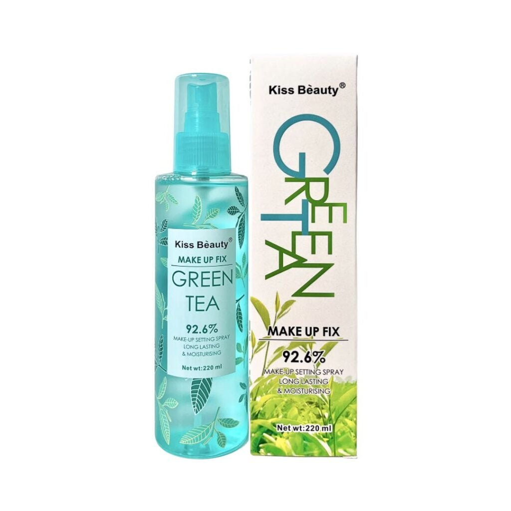 Kiss Beauty Green Tea Makeup Fix Setting Spray | Roar Beauty Store