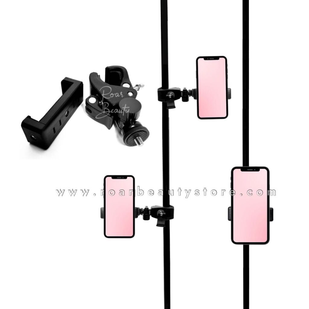Phone Holder Clamp for Tripod | Roar Beauty Store